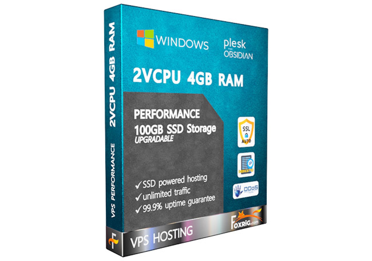 VPS 2vCPU 4GB RAM Windows